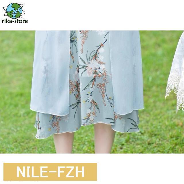 ワンピース 花柄 アンサンブル セットアップ レディース パーティードレス 結婚式 お呼ばれドレス 60代 50代 40代 大きいサイズ 3L 4L 5L 6L 袖あり 半袖 : NILE ...