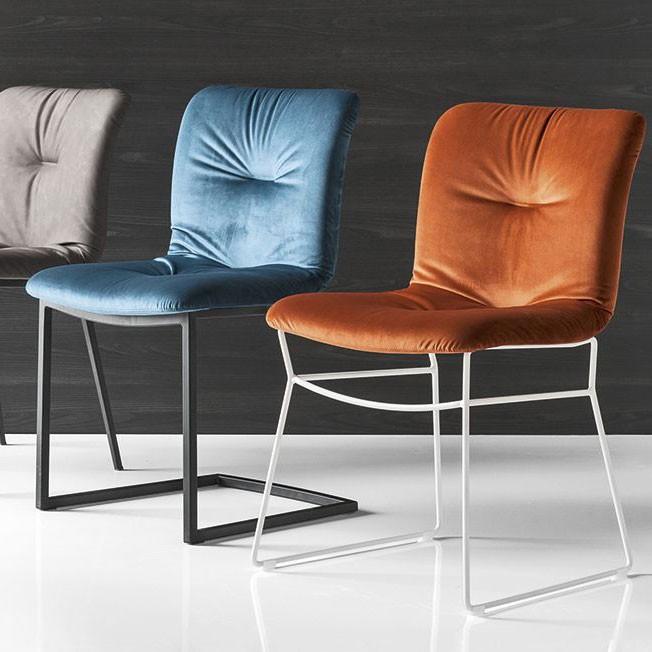 calligaris（カリガリス） 正規代理店 ANNIE アニー CS1846 2脚セット ファブリック ダイニングチェア 椅子 イス ...
