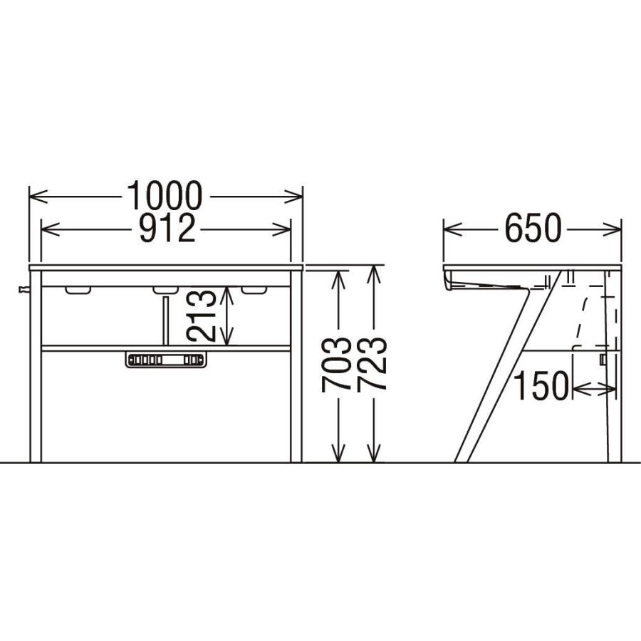ピュアナチュール カリモク デスク SU3300 SU3320 SU3305 SU3325 SU3310 SU3315 学習机 Pure ...