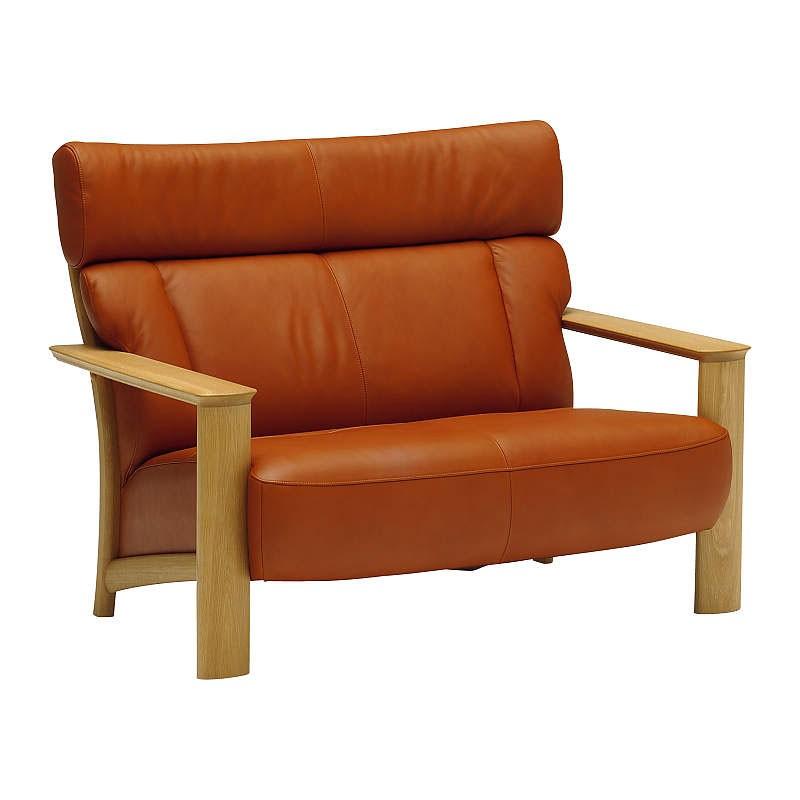 カリモク ソファ 2人掛椅子ロング WT41モデル レザー 本革 WT4112 karimoku :KRMK-284:インテリアショップ ...