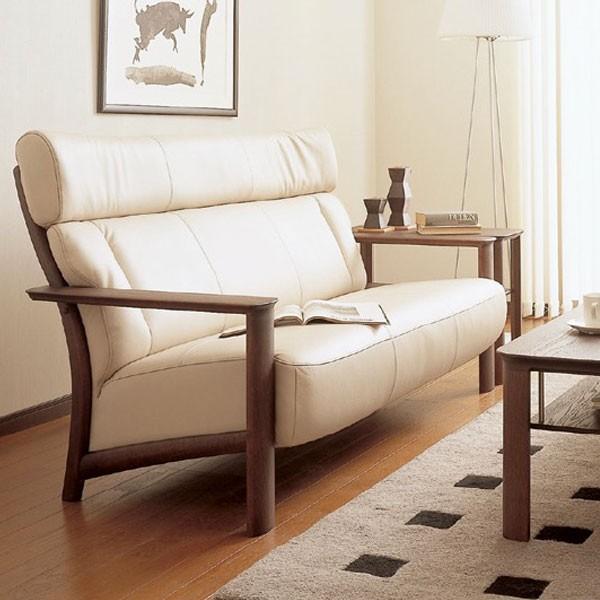 カリモク ソファ 2人掛椅子ロング WT41モデル レザー 本革 WT4112 karimoku :KRMK-284:インテリアショップ ...