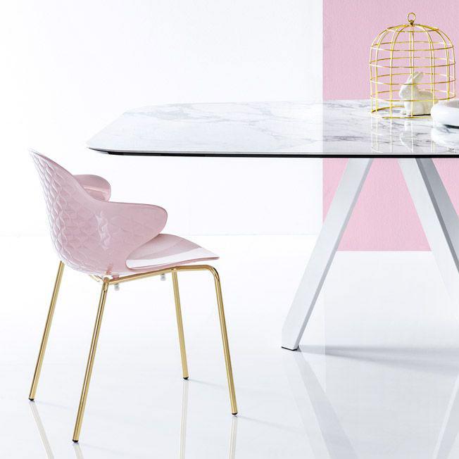 calligaris（カリガリス） SAINT TROPEZ サントロペ 2脚セット CS1845 ダイニングチェア P1L P175 椅子 ...