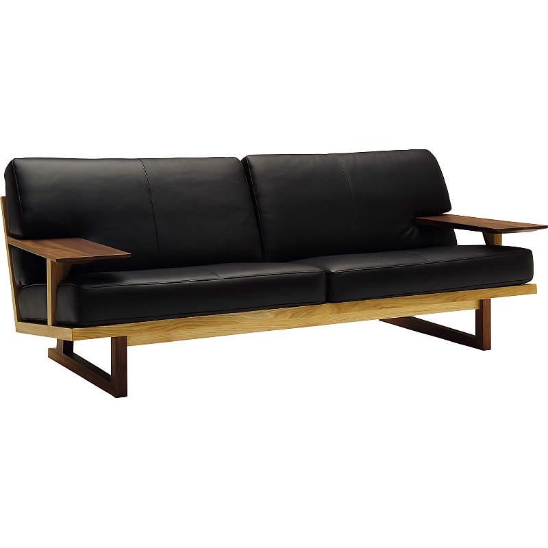 カリモク家具 カリモク ソファ 長椅子 WU47モデル レザー 本革 WU4703 WU4723 三人掛け 3P プレミアム WU4753 karimoku 国産 : NIMUS PLUS ...