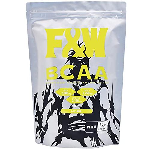 F&Wエフアンドダブリュー BCAA 1kg 単品 レモン風味 100食分 計量スプーン付 アンチドーピング認証 国内製造 : Nina-style - 通販 - Yahoo!ショッピング