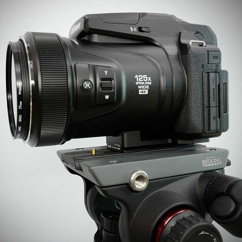 LIM'S Quick Release Camera Tripod Dovetail Plate for Nikon P1000 PL ...