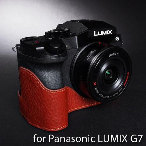LUMIX TP Original Leather Camera Body Case レザーケース for Panasonic G7 おしゃれ ...