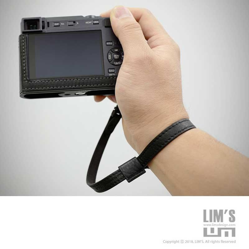 LIM'S Italian MINERVA Genuine Leather Wrist Strap for Compact Camera WS ...
