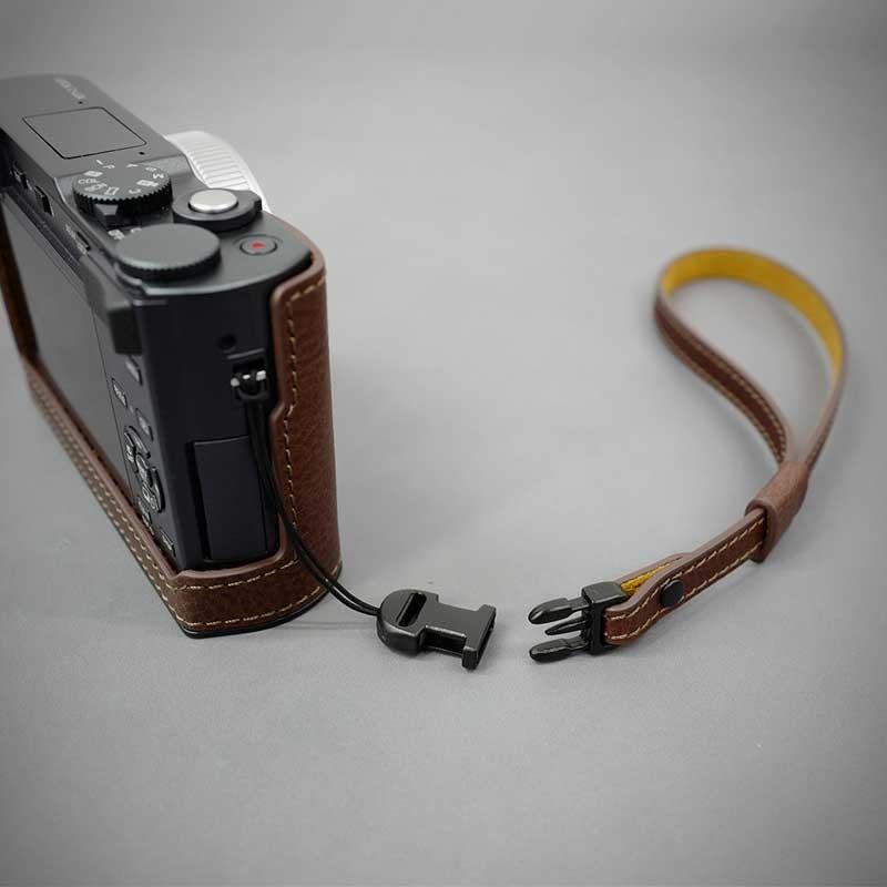 LIM'S Italian MINERVA Genuine Leather Wrist Strap for Compact Camera WS ...