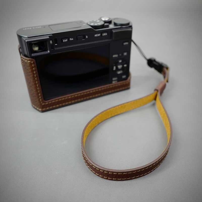 LIM'S Italian MINERVA Genuine Leather Wrist Strap for Compact Camera WS ...