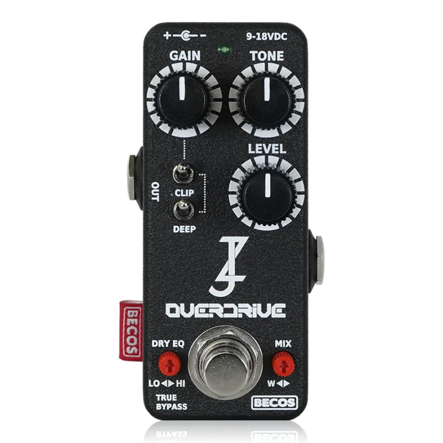 BECOS Ziffer Overdrive / オーバードライブ ミニペダル RATT Jordan Ziff シグネチャーモデル ...