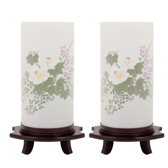 (対入りセット)盆提灯 盆ちょうちん 玉雲堂 つむぎ芙蓉 電気コード式 高さ38cm 初盆 新盆 霊前灯 モダン お盆 提灯 : 人形・盆提灯専門店 灯り屋 - 通販 - Yahoo!ショッピング