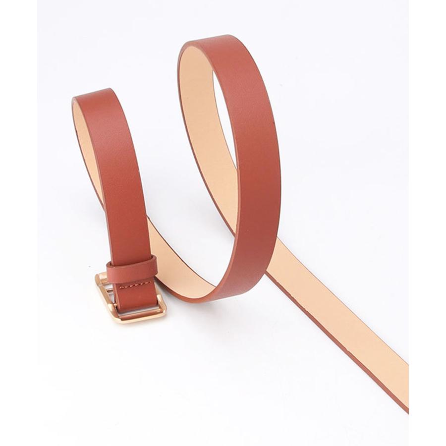ベルト レディース メンズ 穴なし 大きいサイズ 細 細ベルト 細い 男女兼用 2way PUレザー マット 大人 無段階調節 韓国ファッション 韓国 韓国トレンド : ninon - 通販 ...