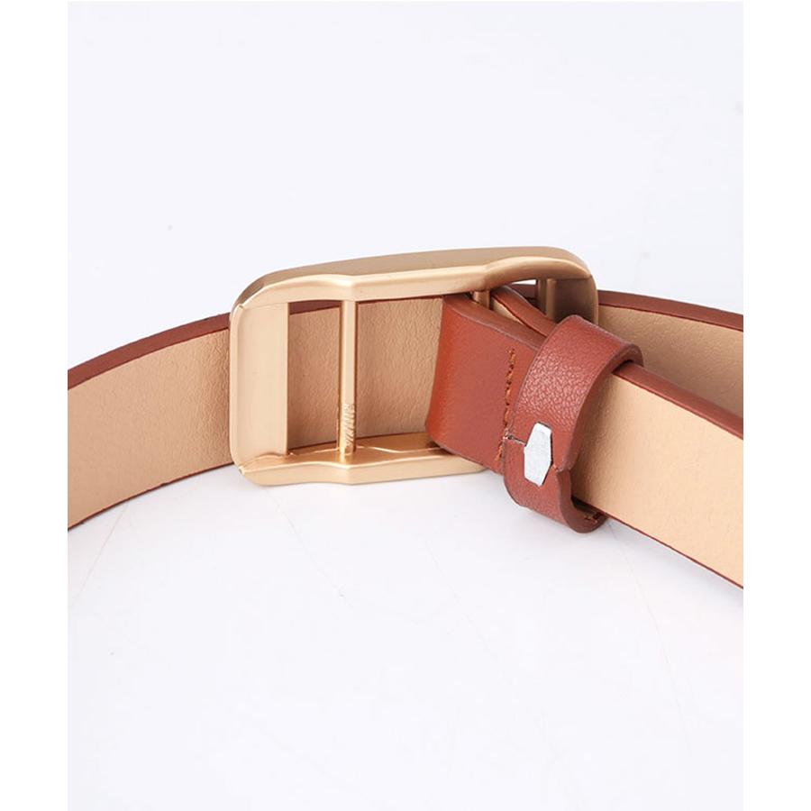 ベルト レディース メンズ 穴なし 大きいサイズ 細 細ベルト 細い 男女兼用 2way PUレザー マット 大人 無段階調節 韓国ファッション 韓国 韓国トレンド : ninon - 通販 ...