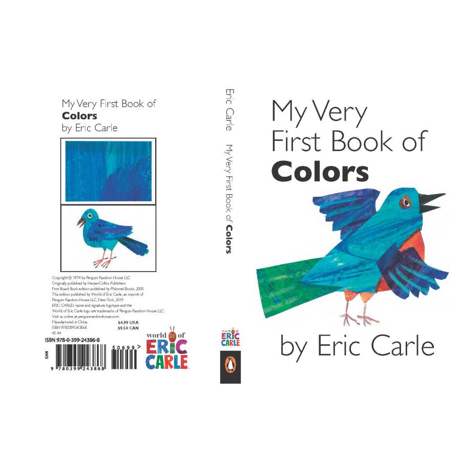MY VERY FIRST BOOK OF COLORS（英語絵本）エリック・カール 幼児用 色 はらぺこあおむし : 世界とつながる本屋さん ...