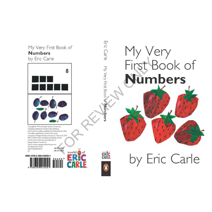 MY VERY FIRST BOOK OF NUMBERS（英語絵本）エリック・カール 幼児用 数 はらぺこあおむし : 世界とつながる本屋 ...