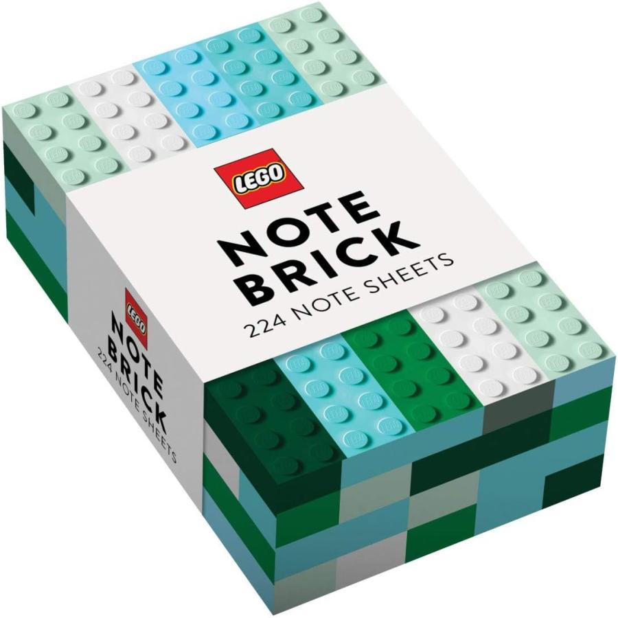 LEGO NOTE BRICK(BLUE-GREEN) レゴブロック メモセット ブルー / グリーン クロニクルブックス メモ帳 : 世界と ...
