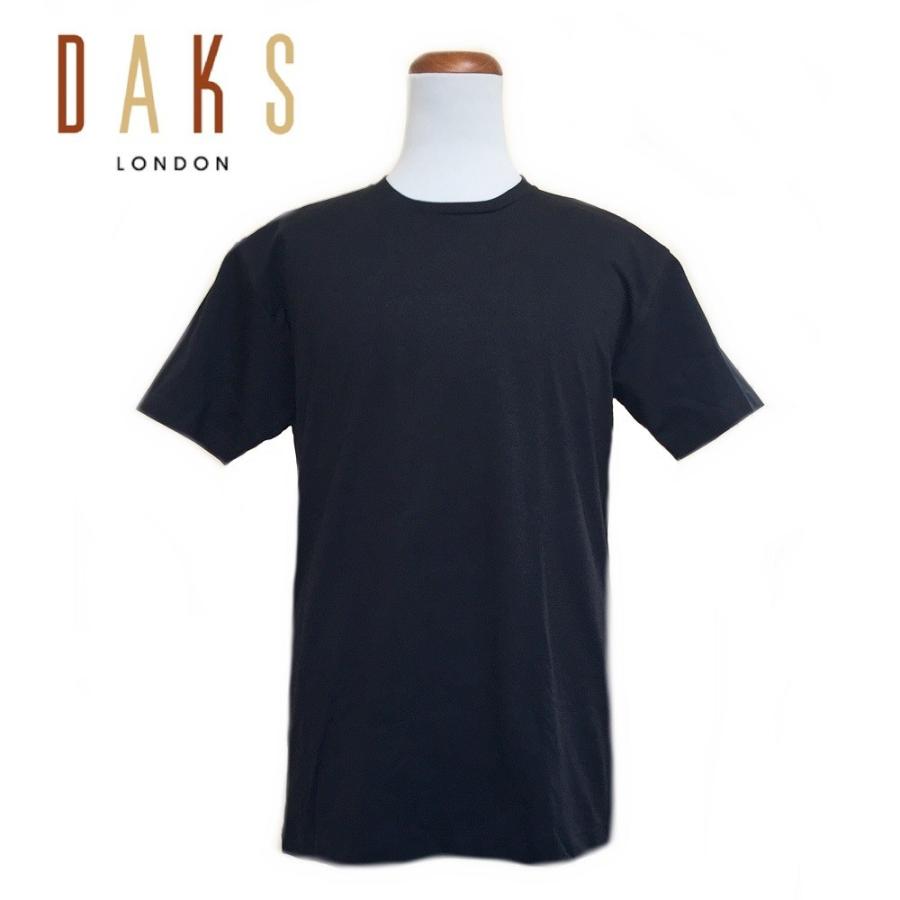 DAKS クルーネック T-SHIRT【BLACK】 : NIPPIN Yahoo!ショップ - 通販 - Yahoo!ショッピング