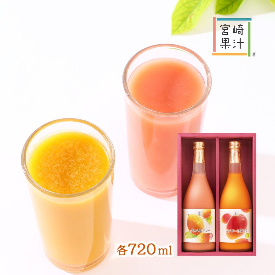 ジュース [宮崎果汁] トロピカルドリンク2本セット(GM) 720ml×2本 /マンゴー グァバ 南国 ギフト 贈り物 : にじデパートYahoo!店 - 通販 - Yahoo!ショッピング