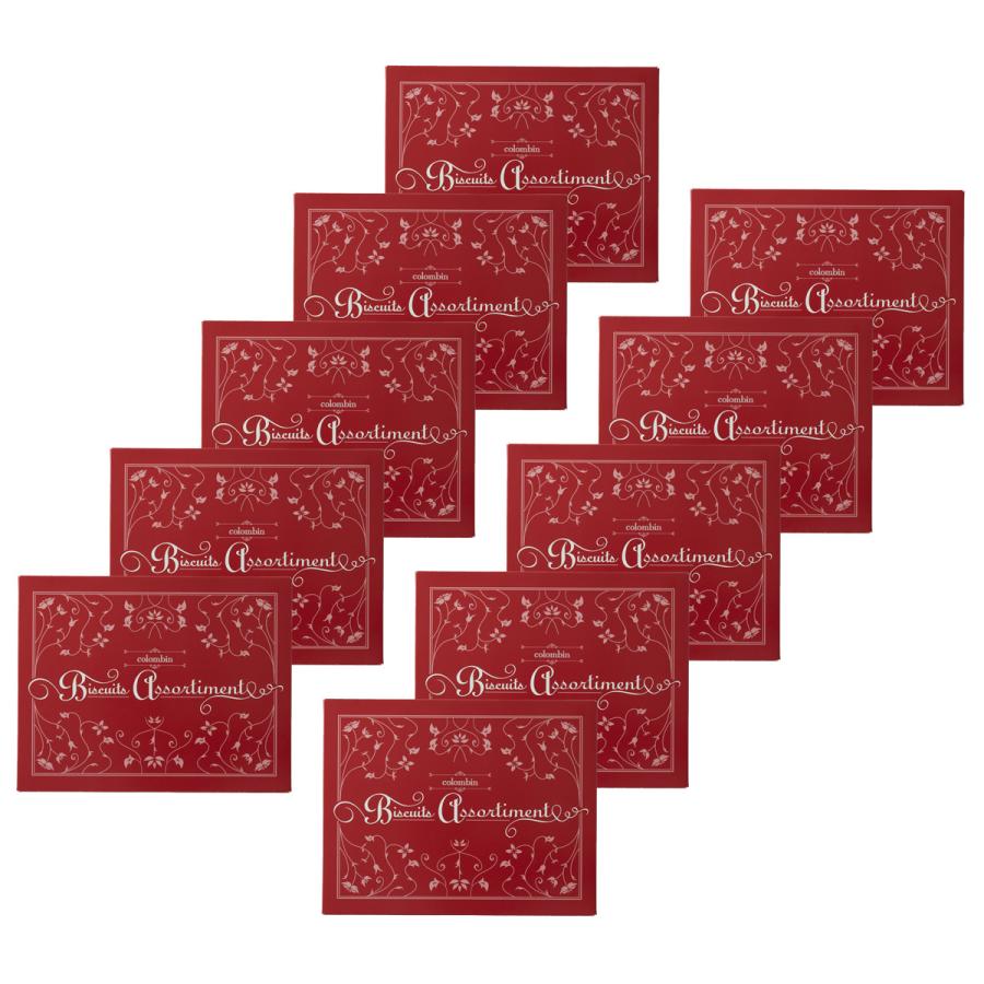 コロンバン ビスキュイアソートメント20枚入 10箱 クッキー パイ
