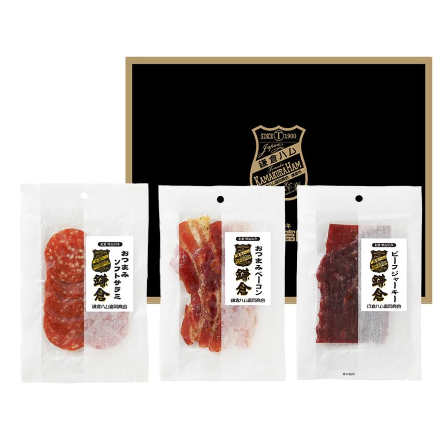 鎌倉ハム 富岡商会 お手軽ドライおつまみセット GL-KHB サラミ ベーコン : 産直お取り寄せニッポンセレクト - 通販 - Yahoo!ショッピング