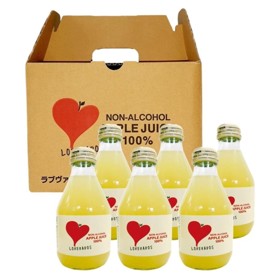 LOVEVADOS プレミアムブレンド アップルジュース 180ml 6本入 : 産直お取り寄せニッポンセレクト - 通販 - Yahoo!ショッピング