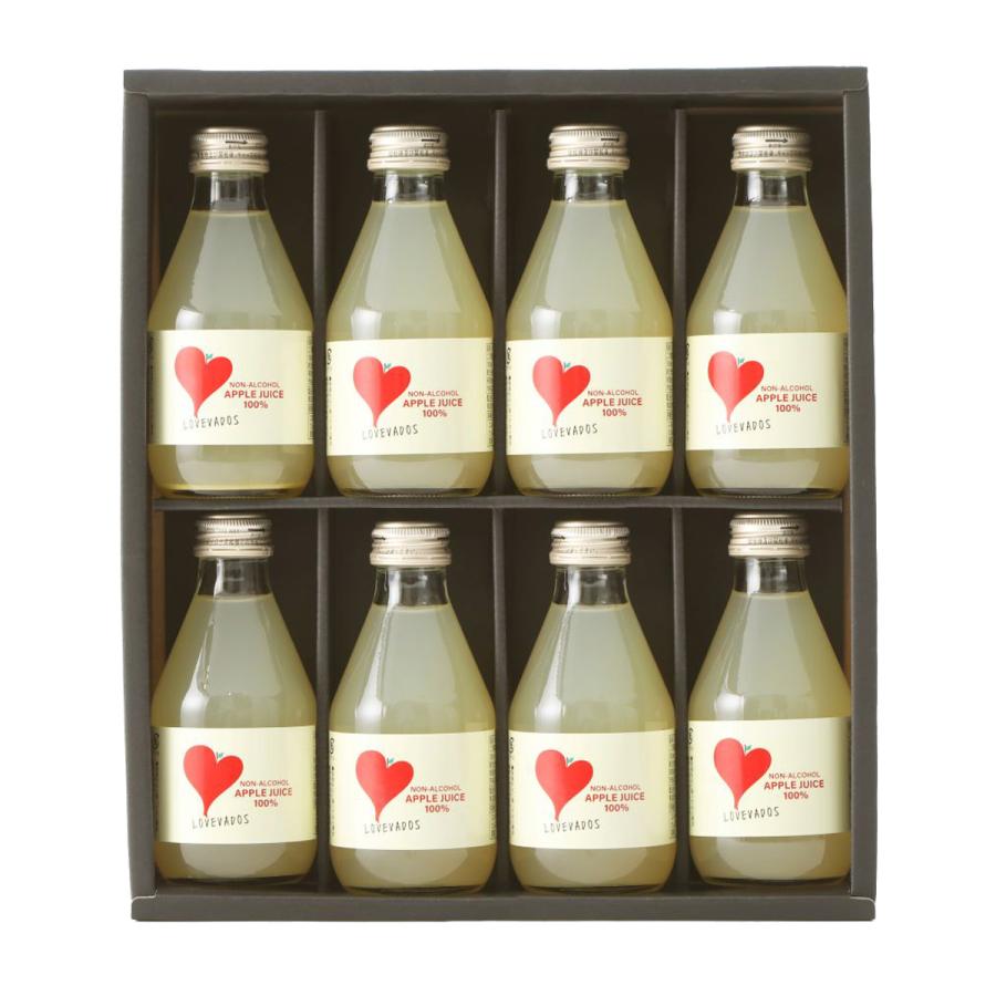 LOVEVADOS プレミアムブレンドギフト アップルジュース 180ml 8本入 : 産直お取り寄せニッポンセレクト - 通販 - Yahoo!ショッピング