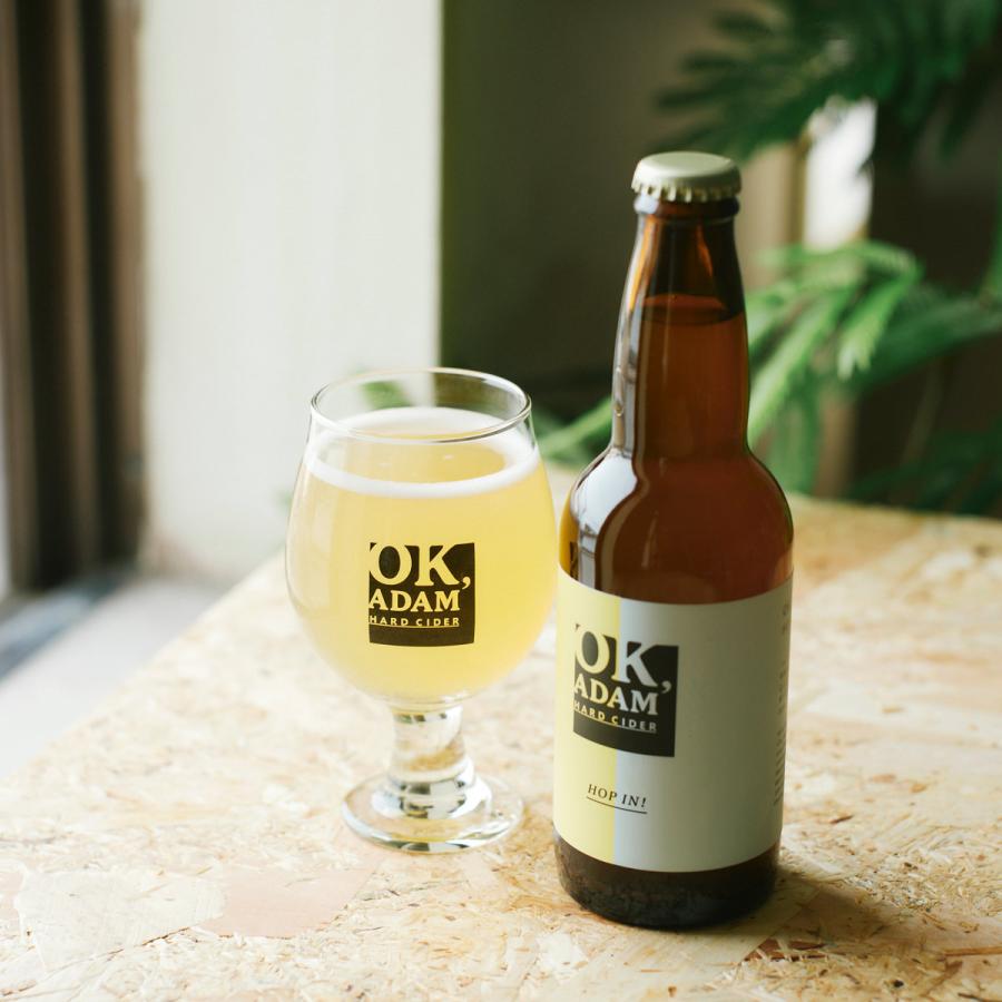 秋田 OK,ADAM ハードサイダー HOP IN! 6本 シードル りんご : 産直お取り寄せNセレクト Yahoo!店 - 通販 - Yahoo!ショッピング