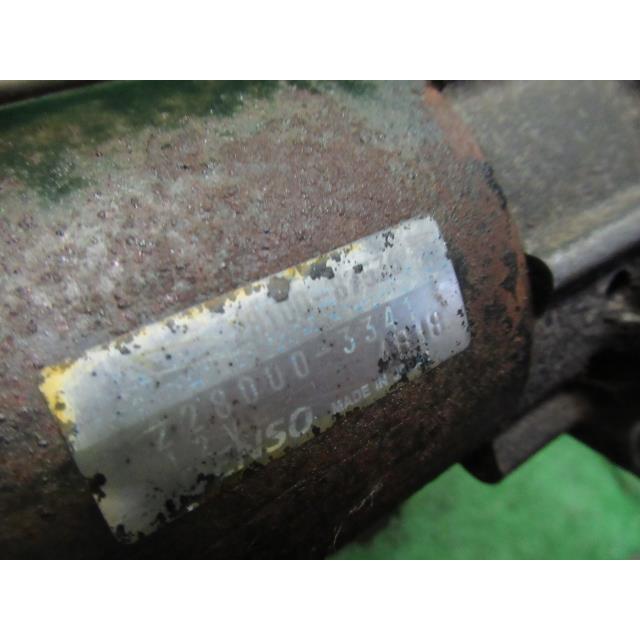 ハイゼット GD-S210P セルモーター スターターモーター ダンプ W09 ホワイト デンソー 28100-87536 220256 : ...