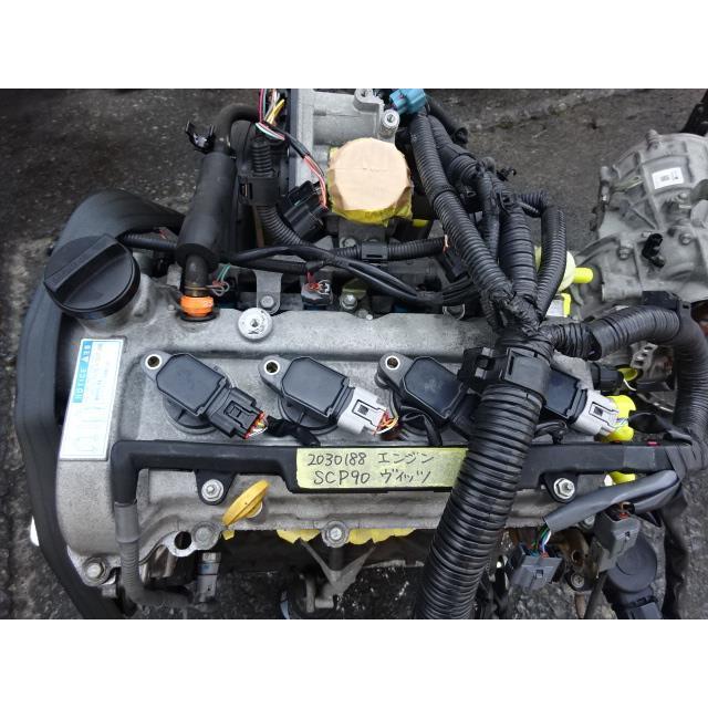 ヴィッツ DBA-SCP90 エンジンASSY 1300 F 8S9 ライトブルーマイカ 200188 : nippou5554ヤフーショップ ...