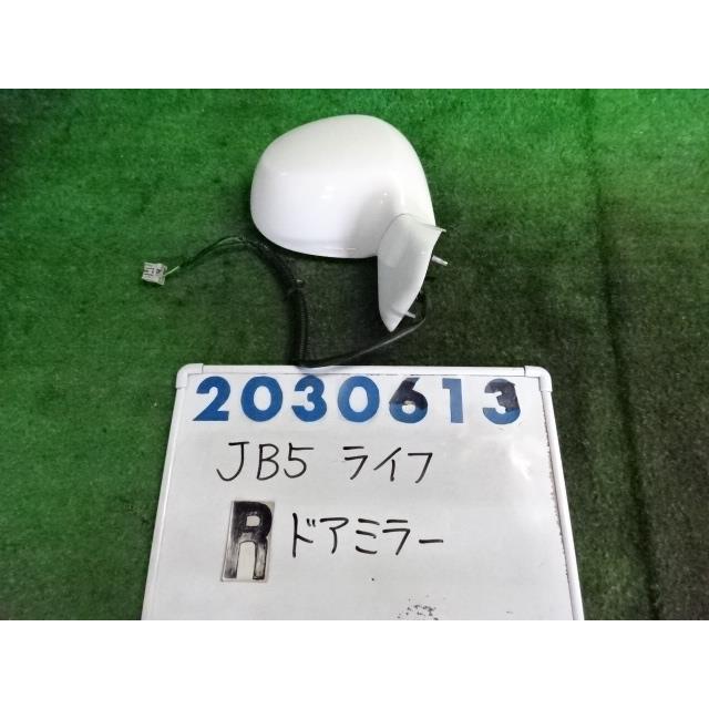 ライフ DBA-JB5 右 サイド ミラー 660 C NH578 タフタホワイト 200613 : nippou5554ヤフーショップ - 通販 - Yahoo!ショッピング