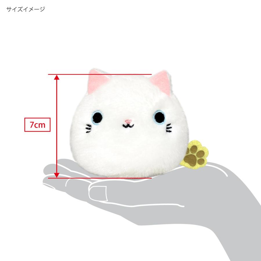 三英貿易(Sanei Boeki) ねこだんご しろ(復刻) W9×D8×H7cm ぬいぐるみ : NIRVANA shop - 通販 - Yahoo!ショッピング