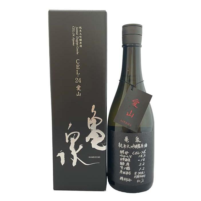 亀泉 日本酒 亀泉酒造 純米大吟醸原酒 CEL(せる)-24 火入れ 愛山(あいやま) 化粧箱入 720ml 【数量限定品】 甘口 せる ※お一人様3本まで : 高知の地酒専門店 西寅 ...