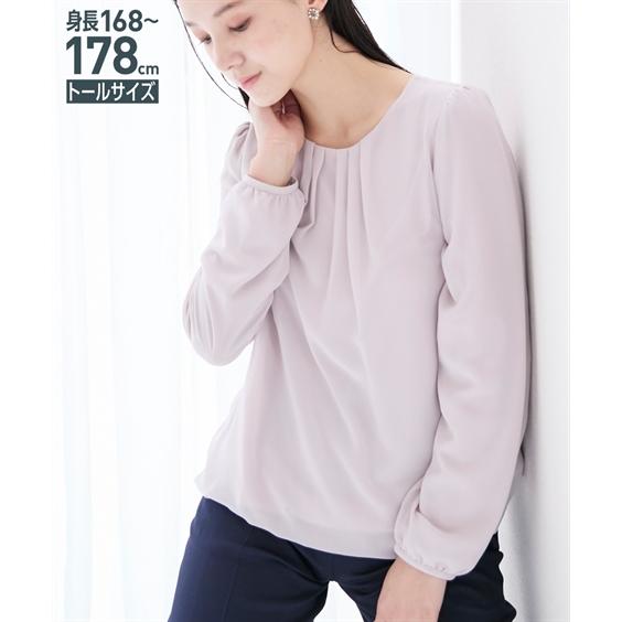 ニッセン 高身長 ブラウス レディース タック入 バルーンブラウス トールサイズ tp0 通勤 オフィス : 7days Life ...