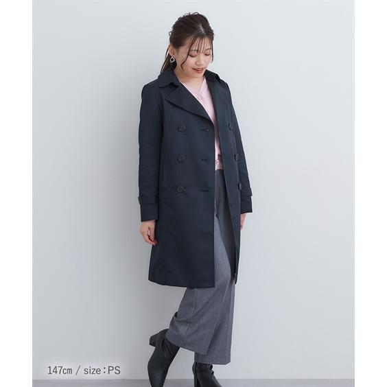 ニッセン 低身長さん向け レディース アウター 洗える トレンチ ニッセン 低身長さん向け レディース アウター 洗える トレンチ
