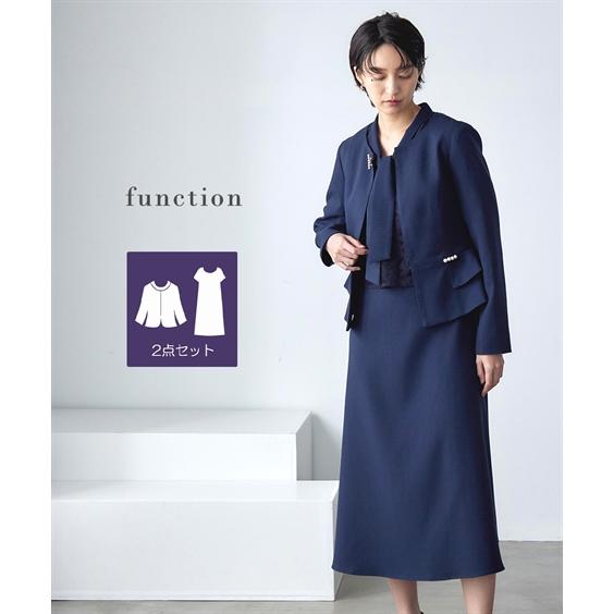 Callarus スーツ レディース ワンピース セットアップ セレモニースーツ 卒業式 入学式 ママスーツ ニッセン cm0 : 7days Life Styling by nissen ...