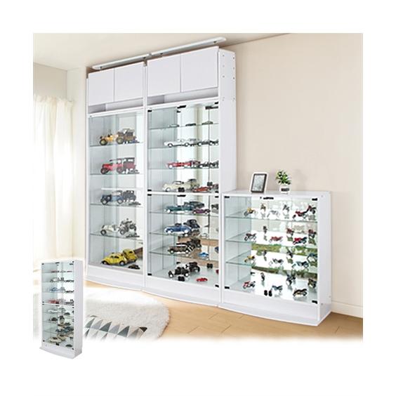 ニッセン ラック コレクションラック ハイタイプ プッシュ扉 幅83.5cm×奥行39cm nissen : ニッセン Yahoo!店 - 通販 - Yahoo!ショッピング