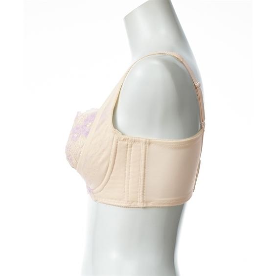 ニッセン ブラジャー ワイヤー入り 大きいサイズ レディース 下垂防止 バスト下から支える 編レース C85〜D105 nissen : ニッセン Yahoo!店 - 通販 - Yahoo ...
