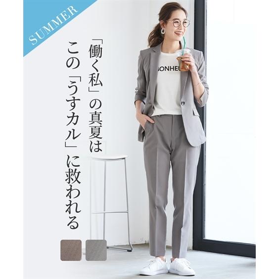 ニッセン レディーススーツ うすカルパンツスーツ テーラード ニッセン レディーススーツ うすカルパンツスーツ テーラード