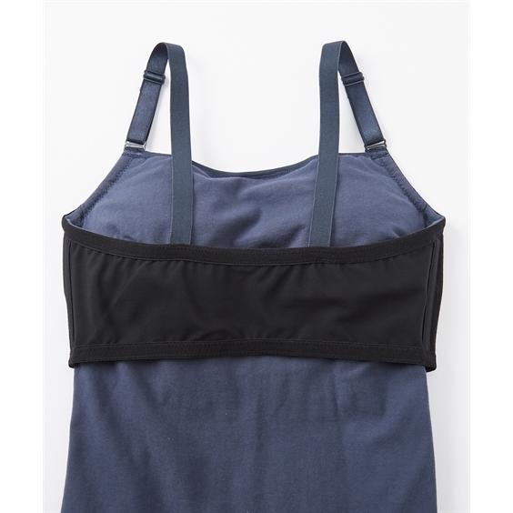 ブラ トップ レディース グラマーさんが考えたブラ付 キャミソール 綿混生地タイプ I70/I75/I80 ニッセン nissen : zzy4322c1437 : ニッセン Yahoo!店 ...