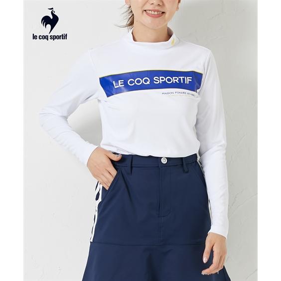 le coq sportif GOLF スポーツウェア トップス 大きいサイズ レディース QGWUJB02 ロゴ ハイネック 長袖 シャツ ルコック スポルティフ ゴルフ ニッセン ...