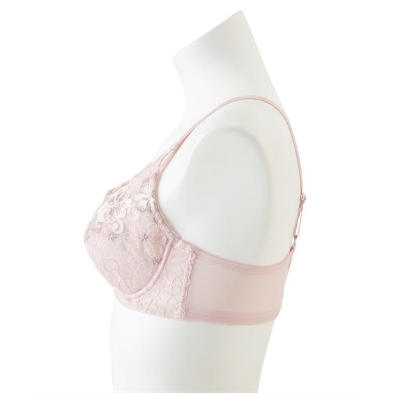 ニッセン（nissen） ブラジャー ワイヤー入り レディース すっきり整える フルカップ ファインフラワー デザイン A70〜C80 : ニッセン Yahoo!店 - 通販 - Yahoo ...