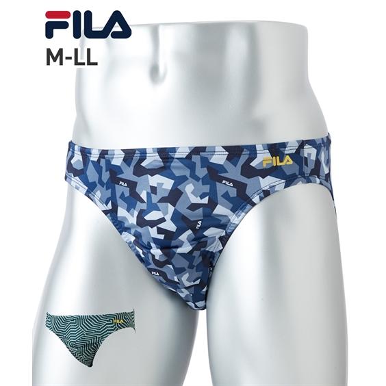 FILA ブリーフ メンズ ストレッチ 前閉じビキニ M/L/LL ニッセン nissen : ニッセン Yahoo!店 - 通販 - Yahoo!ショッピング