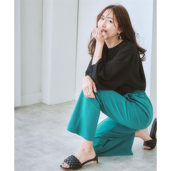 ニッセン パンツ ブーツカット レディース センターシーム ニッセン パンツ ブーツカット レディース センターシーム