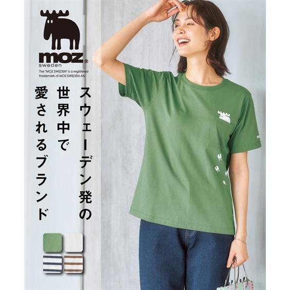 ニッセン Tシャツ カットソー 大きいサイズ レディース moz モズ 胸ポケットTシャ 3L/4L/5L/6L nissen : ニッセン Yahoo!店 - 通販 - Yahoo!ショッピング