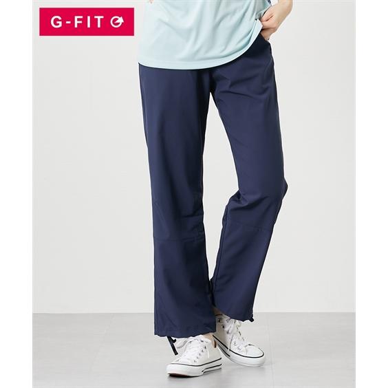 G-FIT スポーツウェア ボトムス 大きいサイズ レディース エアパン スタンダード ロング パンツ フィットネス ヨガウェア ジーフィット M/L/LL ニッセン nissen ...