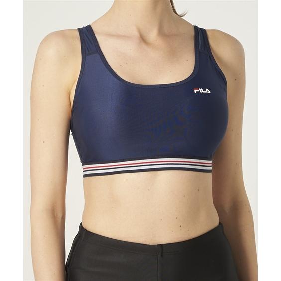 FILA 水着 レディース ロゴ入り ブラトップ 316-236 S/M/L/LL ニッセン nissen : ニッセン Yahoo!店 - 通販 - Yahoo!ショッピング