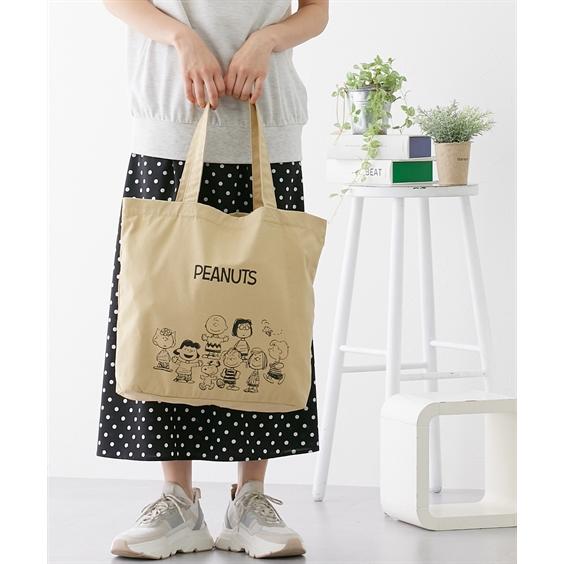 ニッセン バッグ トート レディース スヌーピー ポケッタブル帆布 A4対応 nissen : ニッセン Yahoo!店 - 通販 - Yahoo!ショッピング