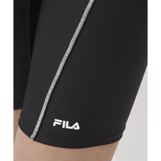 FILA 水着 レディース 袖付配色フルジップ セパレート フィットネス 313203-1 313203-0 15LL/17LL/19LL ニッセン nissen :ZZY4323D2066 ...