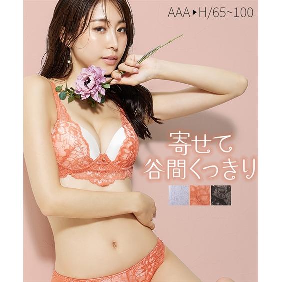 ニッセン ブラジャー ショーツ セット レディース 配色 デザイン レース E85_LL〜F100_5L nissen : ニッセン Yahoo!店 - 通販 - Yahoo!ショッピング
