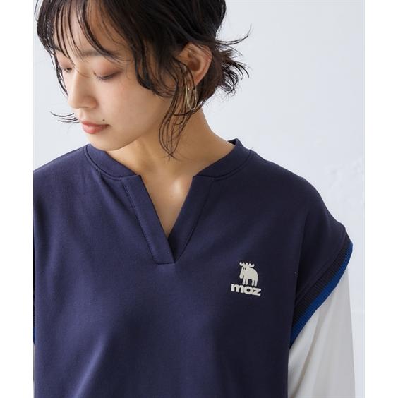 トレーナー レディース moz モズ 重ね着風 ベスト プルオーバー S/M/L/LL ニッセン nissen : zzy4324a0063 : ニッセン Yahoo!店 - 通販 ...